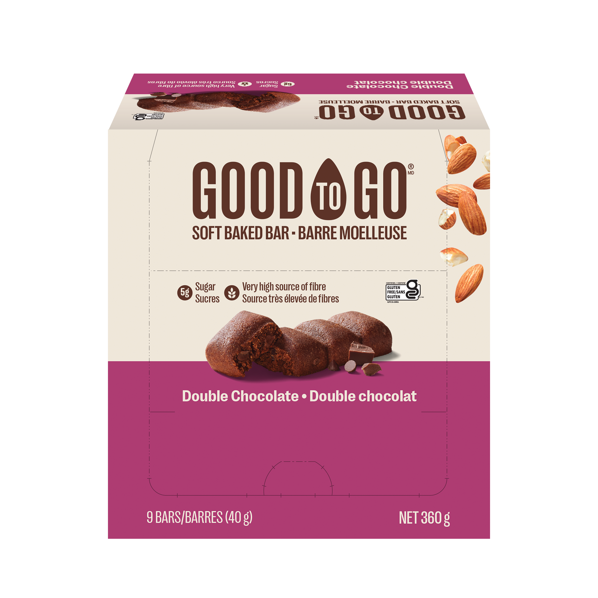 GOOD TO GO Double Chocolate Soft Baked Bar | Shop Now – GoodToGo - Canada